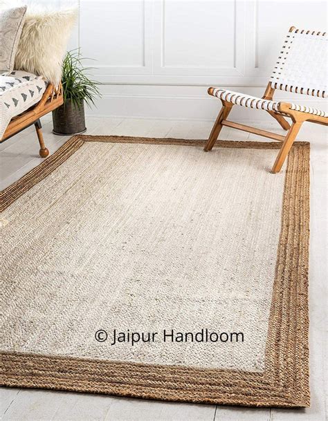 Home Living Floor Rugs Rugs Handmade Jute Rug Natural Jute Rugs