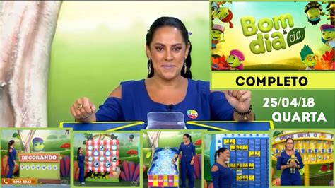 Bom Dia E Cia Completo Sbt V Deo Dailymotion