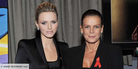 Charlène de Monaco enlacée avec Stéphanie cette photo des deux belles