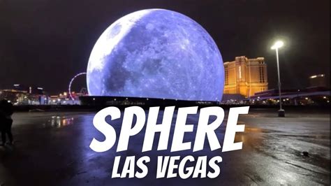 The Las Vegas Sphere For Minutes After The Rain This Sphere Has