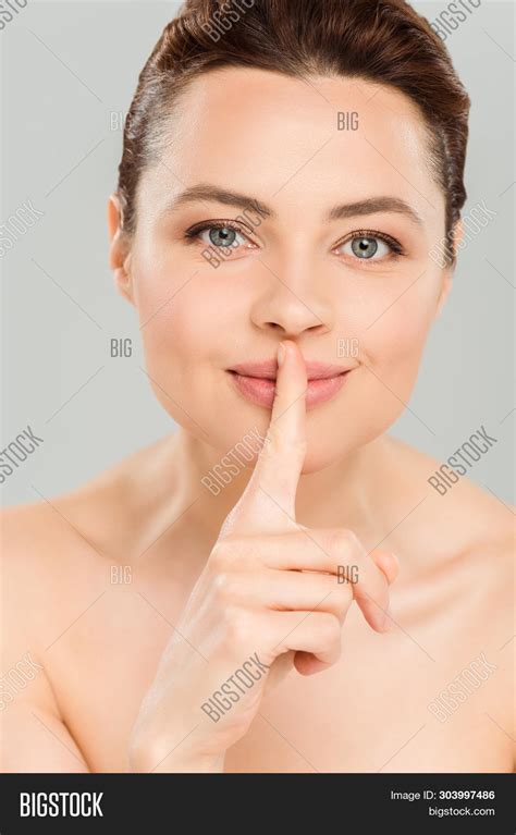 Happy Naked Woman Image Photo Free Trial Bigstock