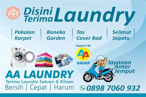 Detail Contoh Desain Spanduk Laundry Koleksi Nomer 26