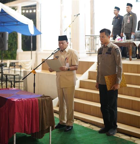 Plt Bupati Suhardiman Amby Kembali Lantik 43 Pj Kades 8 Orang Wajah Baru
