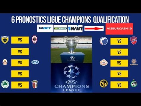 Pronostic Foot Champions League Les Meilleurs Pronostics