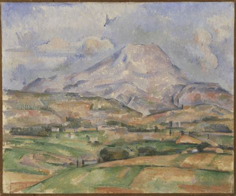 La Montagne Sainte Victoire Paul Cézanne Artwork on USEUM