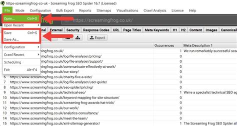 How To Work In Teams Using The SEO Spider Screaming Frog