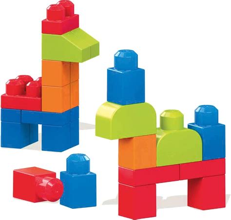 Mega Bloks Juego De Construcci N Vamos A Construir Piezas Mercado