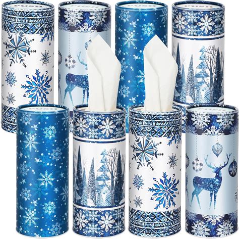 Amazon Pasimy 8 Pack Fall Tissues For Car Tissues Cylinder Bulk