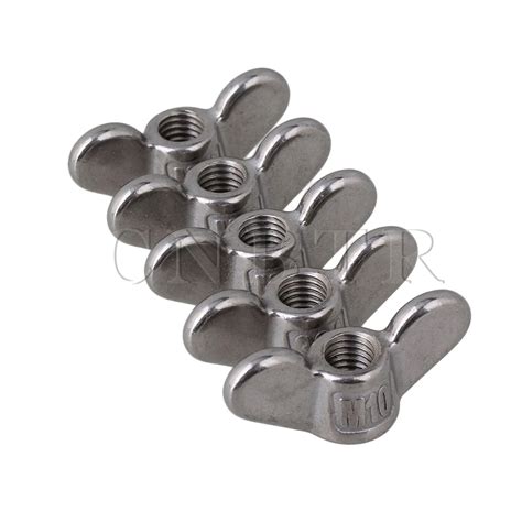 Cnbtr M Metric Stainless Steel Butterfly Nuts Wing Nuts Hardware