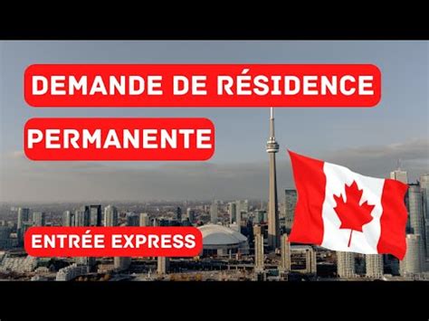 Je remplis ma demande de résidence permanente YouTube