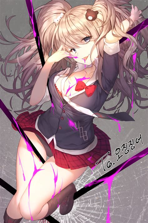 Rule 34 Aile Crossroads Alternate Version Available Bra Breasts Cleavage Danganronpa