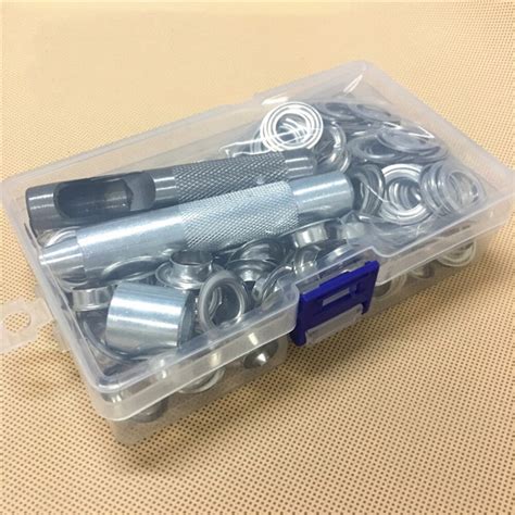 100 Set Grommets Kit Messing Oogjes Knop Kit Met 3 Grandado