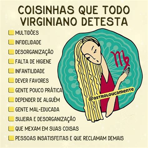 Astroloucamente Por Signos No Instagram Coisinhas Que Todo Virginiano