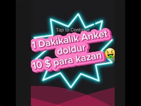 1 DAKİKALIK ANKET DOLDUR 10 PARA KAZAN YSENSE İnternetten Para