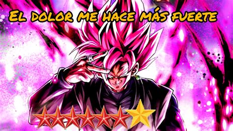 EL DOLOR SOLO ME HACE MAS FUERTE SHOWCASE DE GOKU BLACK GRATUITO YouTube
