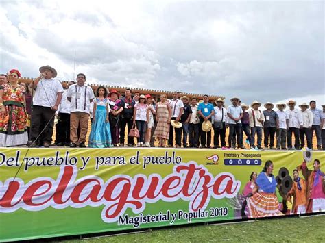 Vuelve la Guelaguetza magisterial 2022 tras dos años de pandemia NVI