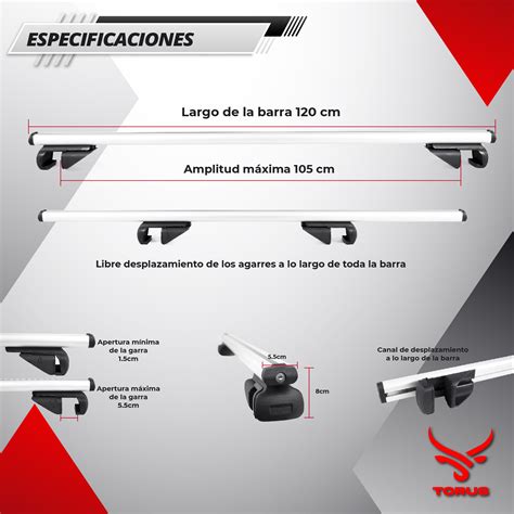 Kit Canastilla Portaequipaje Bolsa Y Barras Captiva 2022 24 TORUS