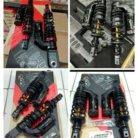 Promo Shock Breaker Ktc Tipe New Evo 2022 Y Nmax Lama Uk335mm Hitam As