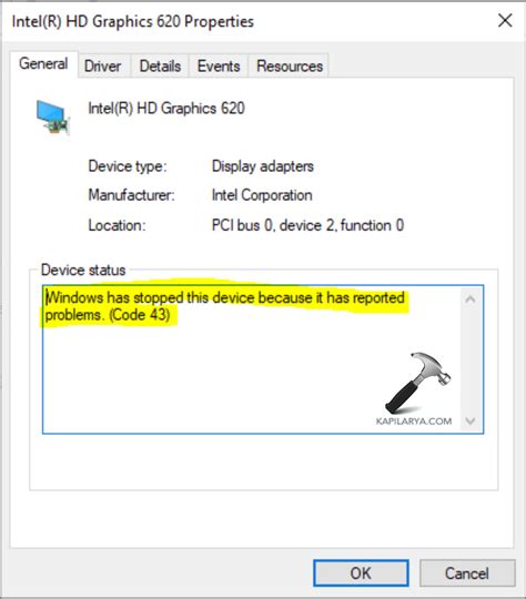 Fix Windows Has Stopped This Device Because It Has Reported Problems