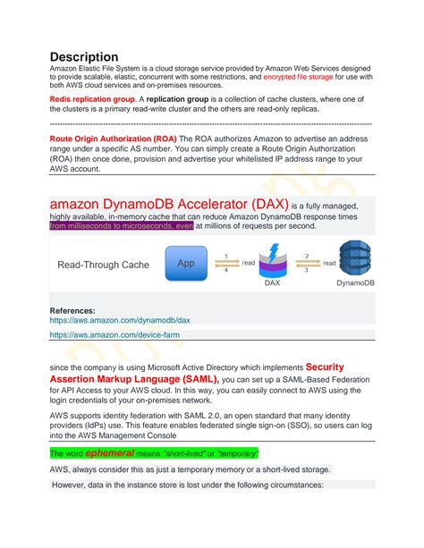 Solution Aws Cheat Sheet Studypool
