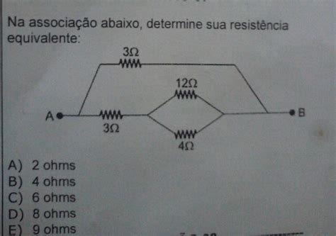 A Figura Mostra Dois Resistores Num Trecho De Um Circuito