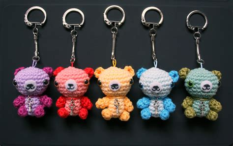 Amigurumi Key Chains Crochet Projects Crochet Keychain Loom