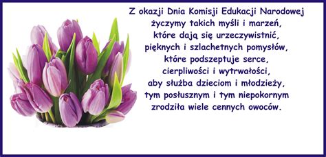Życzenia z okazji Dnia Edukacji Narodowej Życzenia na GifyAgusi pl