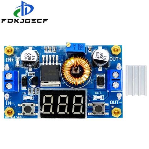 XL4015 High Power 5A 75W DC DC Adjustable Step Down Charger Module Step