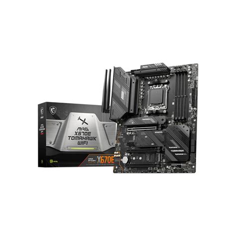 MSI MAG X670E TOMAHAWK WIFI Motherboard AMD X670 Ranhura AM5 ATX