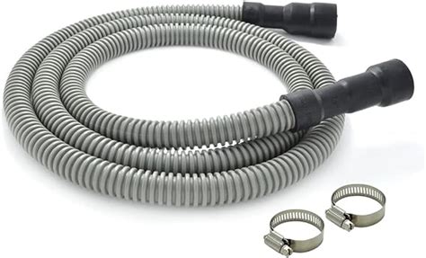 Universal Dishwasher Drain Hose 10 Ft Discharge Hose Corrugated And