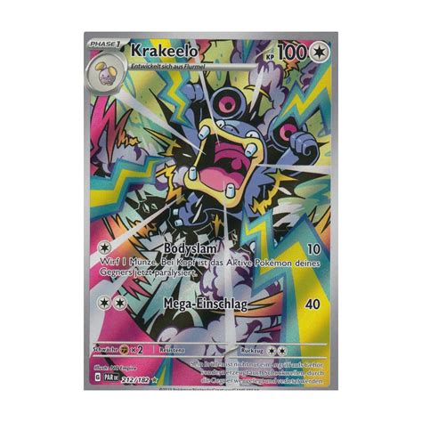 Krakeelo 212 182 Illustration Rare Paradoxrift Pokemon Karte Kaufen