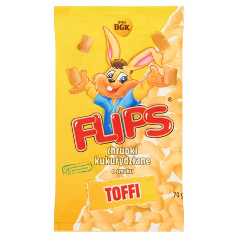 FLIPS CHRUPKI KUKURYDZIANE 70G TOFFI Sklep Extra Dom