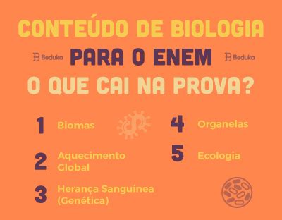 Biologia No Enem O Que Mais Cai Na Prova Resumo