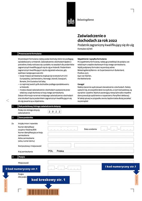 Za Wiadczenia O Dochodach Z Polskiego Urz Du Skarbowego Dlaczego