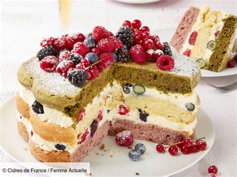 Layer Cake Aux Fruits Rouges D Couvrez Les Recettes De Cuisine De
