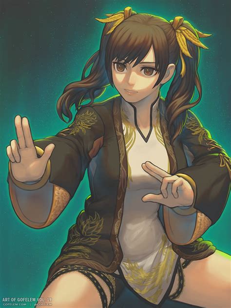 Ling Xiaoyu Tekken And More Drawn By Gofelem Danbooru