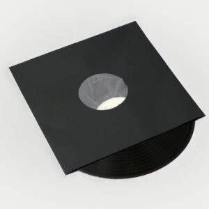 Koperty antystatyczne LP Premium Classic 110 Czarne okładki na płyty
