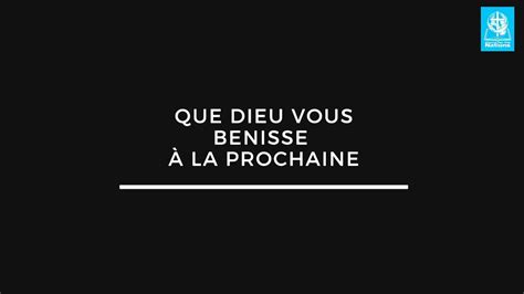 CFTN CULTE FRANCOPHONE Chaque Jour Suffit Sa Peine YouTube