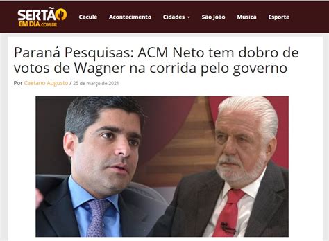 Sert O Em Dia Divulga Pesquisa Realizado Pela Paran Pesquisas Paran