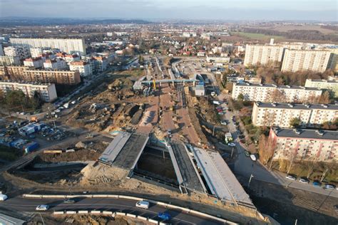 Budowa nowej linii tramwajowej z lotu ptaka Magiczny Kraków