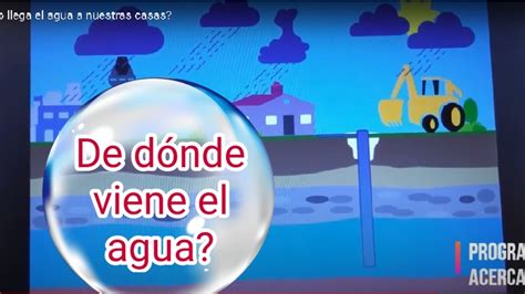 Como Llega El Agua A Nuestras Casas YouTube