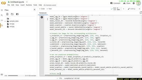 PYTHON OPENCVImage Classification Keras Models Image Classification