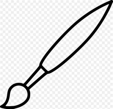 Paintbrush Clipart Black