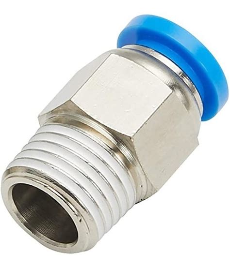 Conector Rapido Neumatico 1 4 X 1 4 Npt Macho 6 Piezas Envío gratis