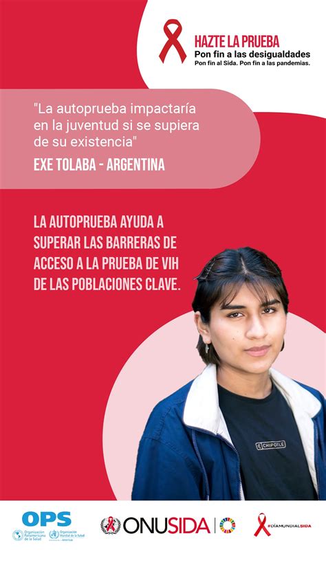 Día Mundial del Sida 2021 OPS OMS Organización Panamericana de la Salud