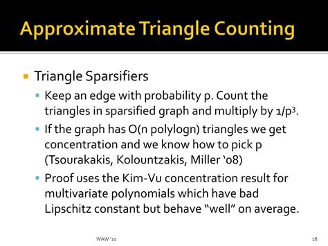 ppt efficient triangle counting in large graphs via degree based partitioning powerpoint