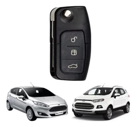 Carcaça Chave Canivete Ford Focus Ecosport New Fiesta 3 Bts