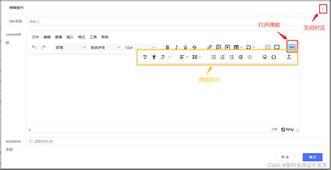 element ui的dialog对话组件内的tinymce6弹窗被遮挡的解决办法及其它相关注意事项 element的弹窗 没有覆盖 csdn博客