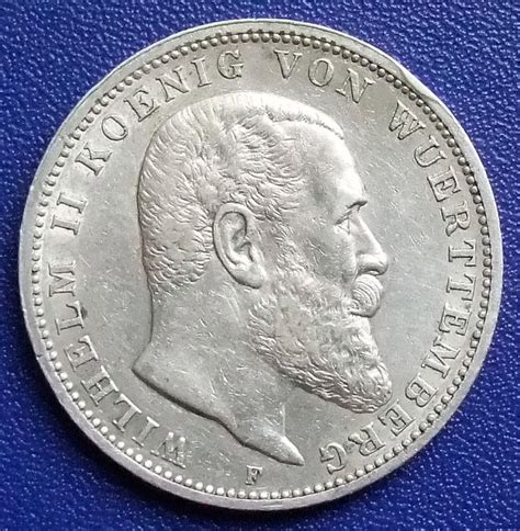 German Reich Württemberg 3 Mark 1911 F silver Catawiki