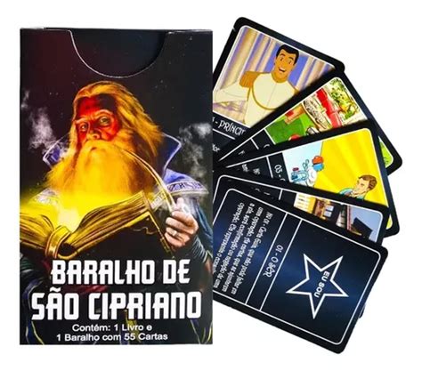 Baraja Taro de San Cipriano 55 cartas que se explican por sí mismas